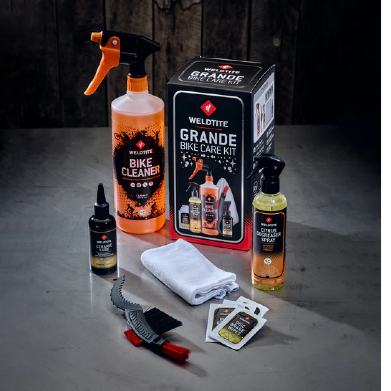 Weldtite Grande Bike Care Kit | Complete Cleaning & Maintenance Set ...